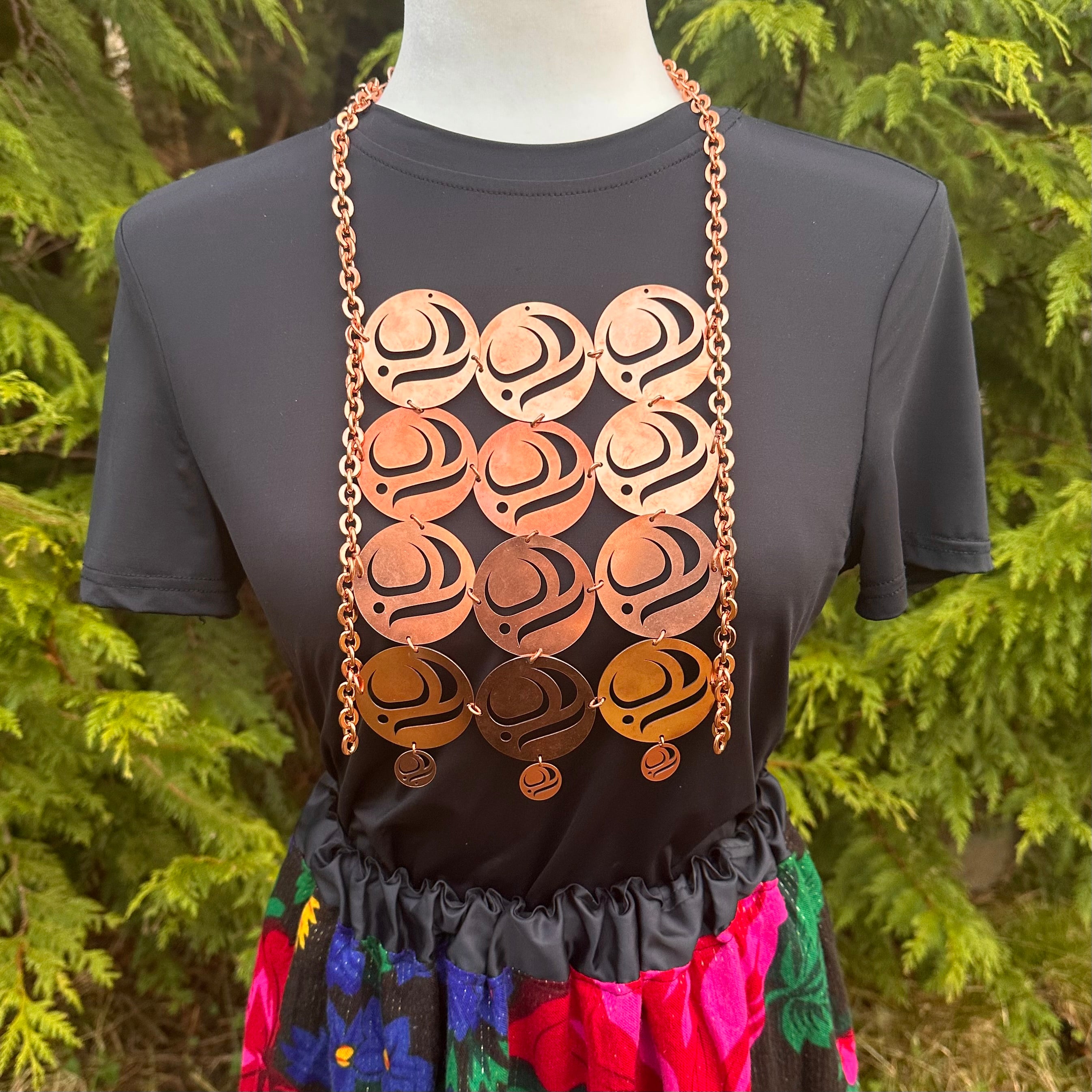 Copper Salmon Egg Chest Plate – Yasakw Co.